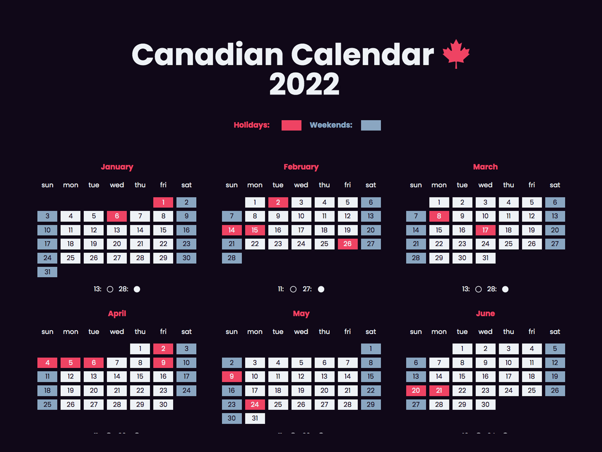 Calendar Widgets From CodePen Calendar Tricks