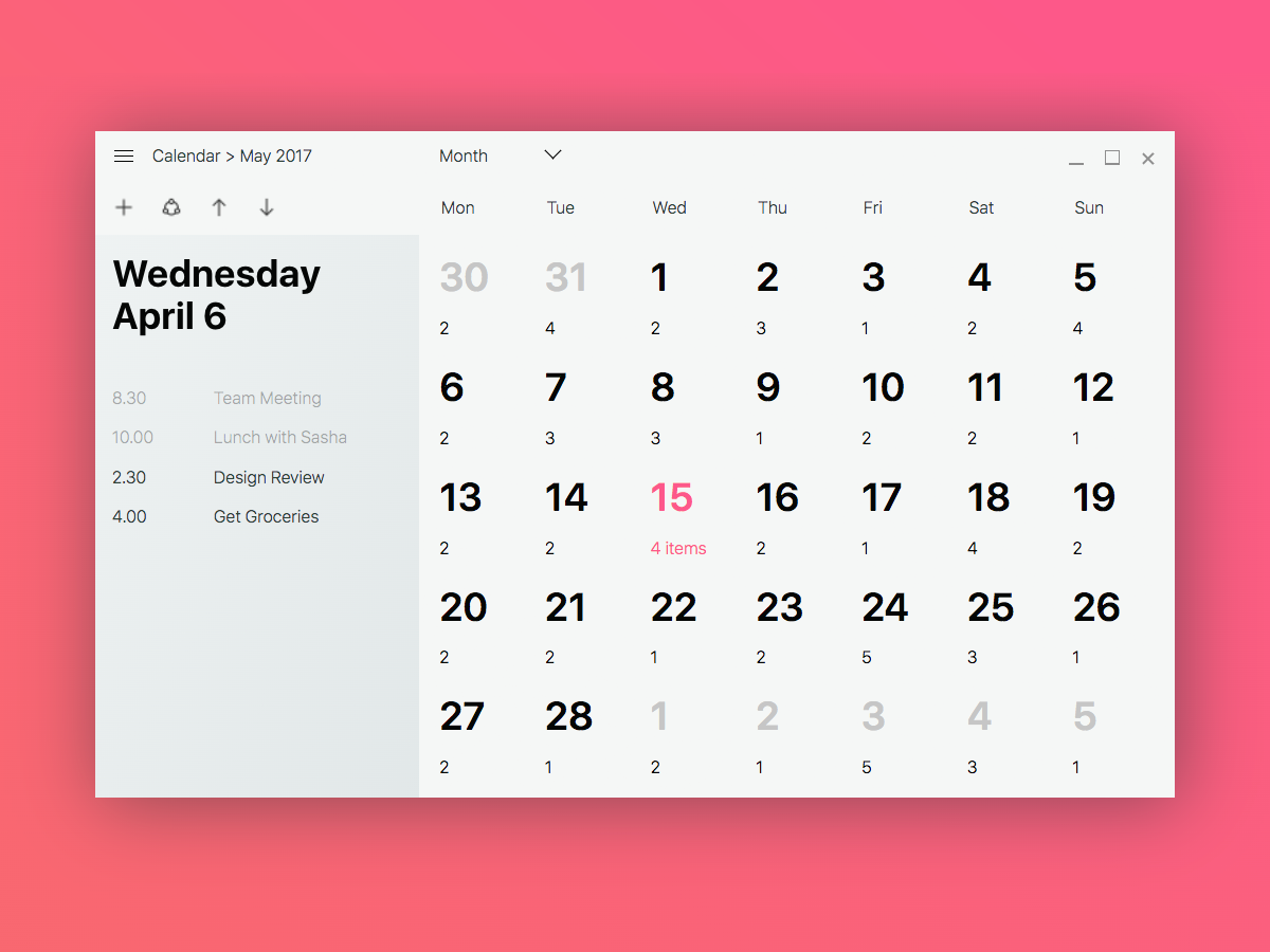 Calendar Widgets From CodePen Calendar Tricks
